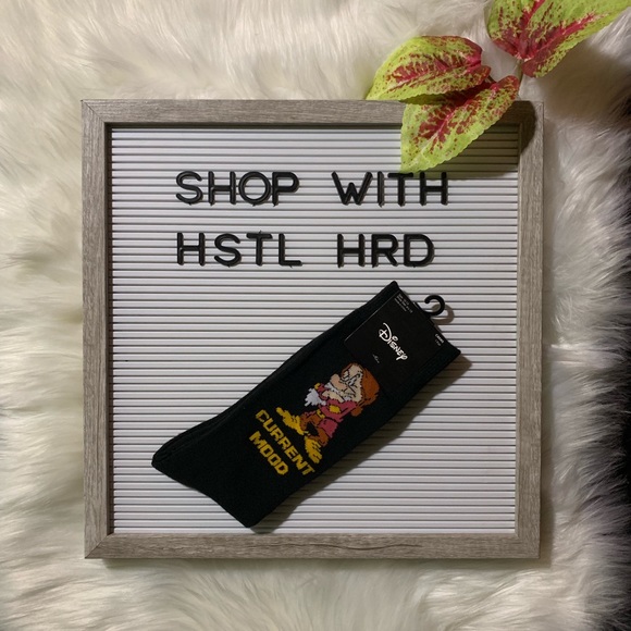 Disney | Underwear & Socks | Nwt Disney Socks Grumpy | Poshmark